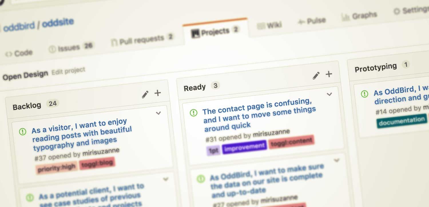 Auditioning GitHub Projects | OddBird