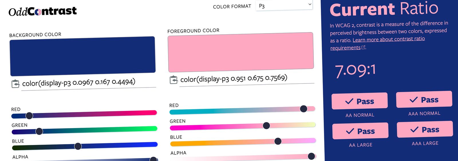 OddContrast | OddBird