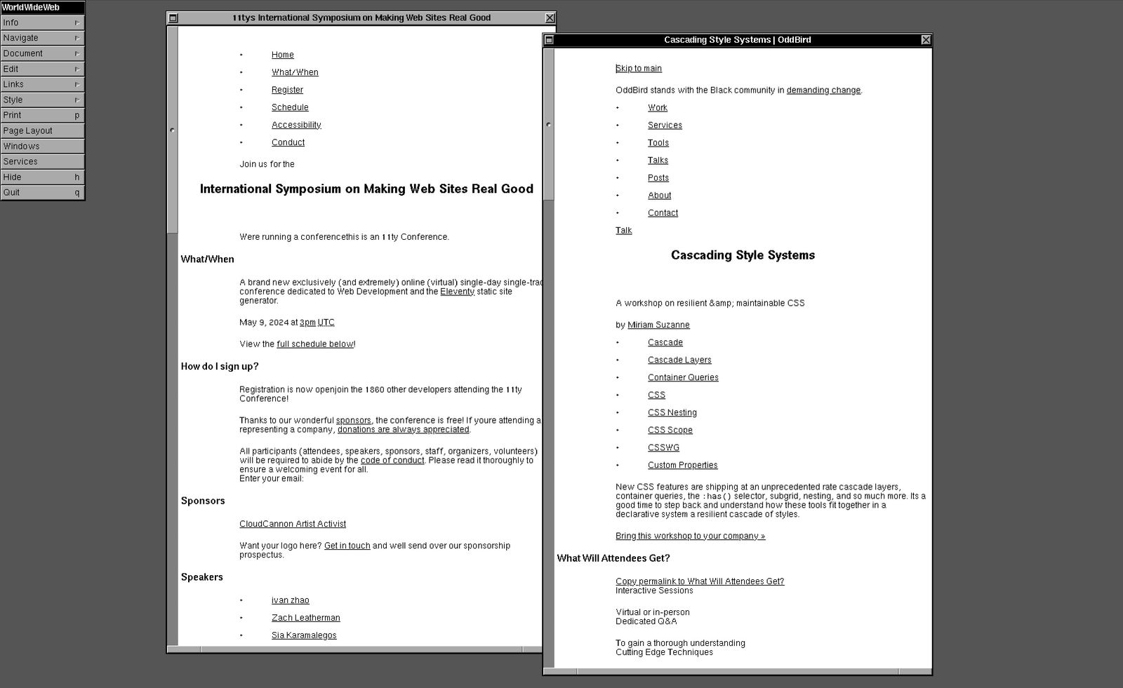 Hints And Suggestions Oddbird