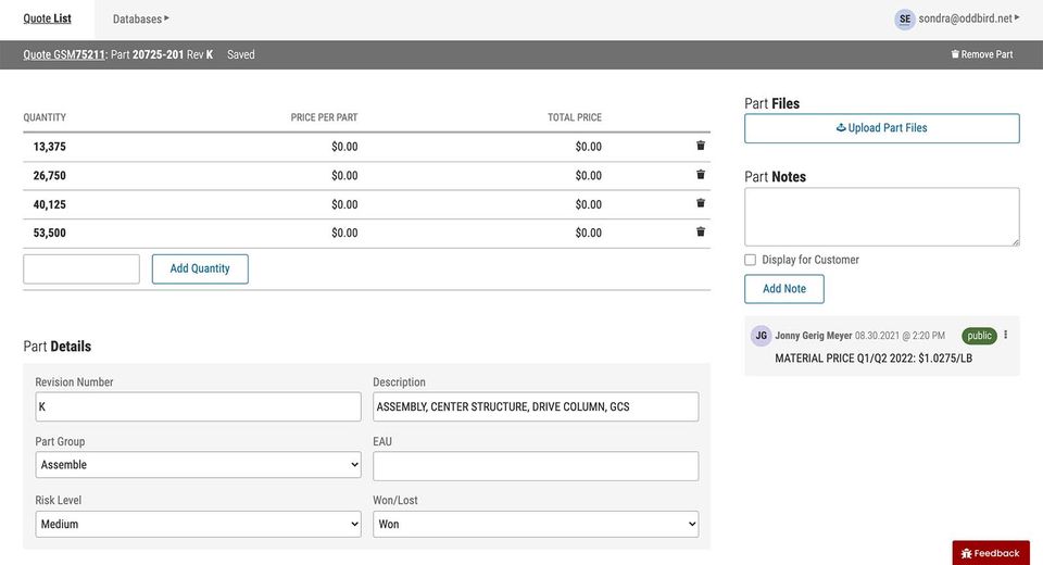 Estimating Engine | OddBird